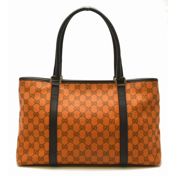 Gucci | Bags | Gucci Gg Tote Bag Orange | Poshmark